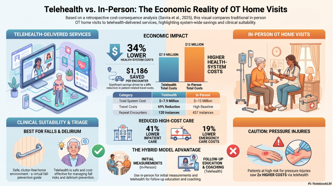 Telehealth vs In‑Person OT Home Visits – What a Cost Analysis Means for ...